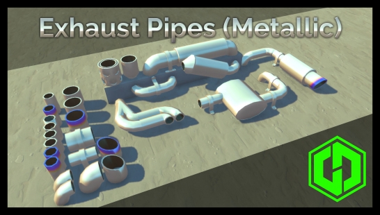 废品机械师 Exhaust Pipes (Metallic) Mod V1.0 下载- 3DM Mod站