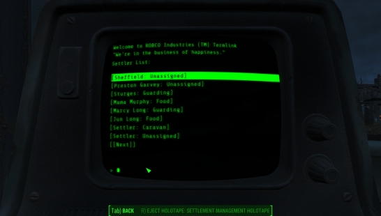辐射4 【汉化】【聚落管理工具】终端机上一键管理你所有的聚落 SMS v3.4b 个人修正版 Mod Vv3.4 下载- 3DM Mod站