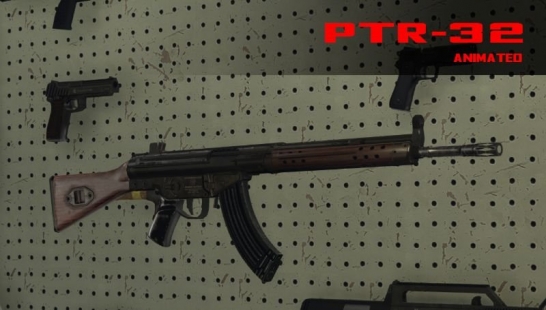 侠盗猎车手系列 PTR-32机关枪 Mod V1.0 下载- 3DM Mod站