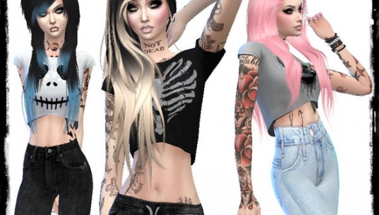 模拟人生4 Alternative crop tops 女性上衣 Mod V1.0 下载- 3DM Mod站