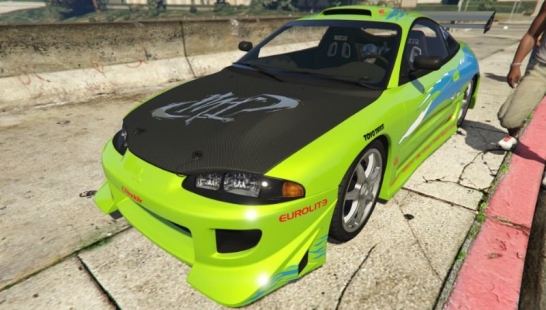 侠盗猎车手系列 Brian's MITSUBISHI ECLIPSE GS 1995 Mod V1.0 下载- 3DM Mod站