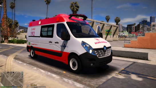 侠盗猎车手系列 Ambulancia Renault Master SAMU Mod V1.0 下载- 3DM Mod站