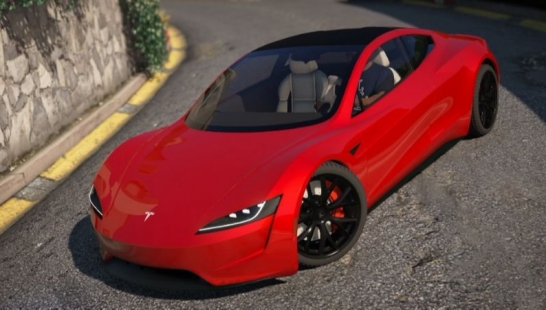 侠盗猎车手系列 Tesla Roadster 2020 超跑 Mod V1.0 下载- 3DM Mod站