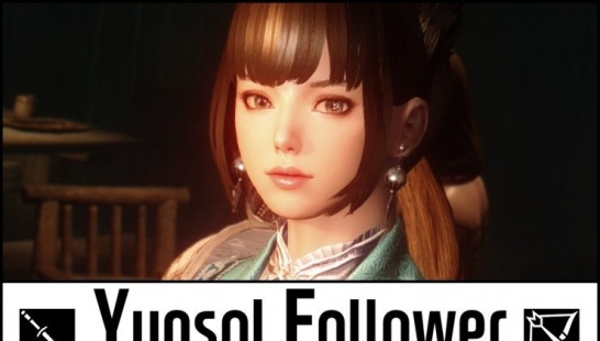 上古卷轴5：天际 【韩网随从】 RRC Yunsol Follower CBBE&UNPB Mod V1.0 下载- 3DM Mod站