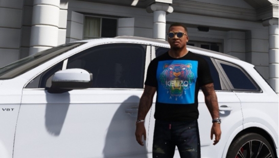 侠盗猎车手系列 Kenzo Black T-Shirt Mod V1.0 下载- 3DM Mod站
