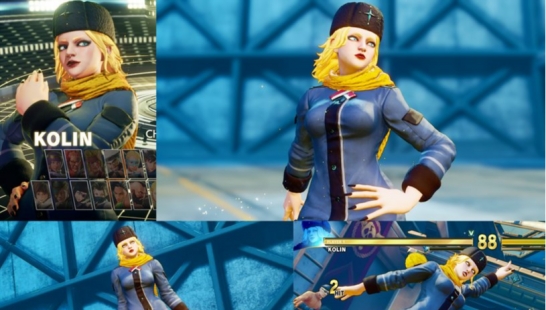街头霸王5 Kolin Story no pants, no gloves and no face cover Mod V1.0 下载 ...