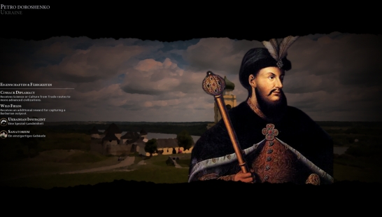 文明6 Ukraine Civilization 乌克兰文明 Mod V0.1 下载- 3DM Mod站