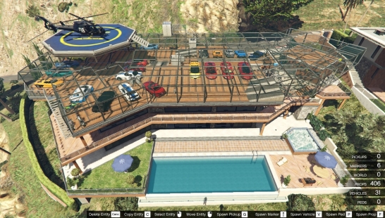 侠盗猎车手系列 Franklin Garage Roof Mod V1.0 下载- 3DM Mod站