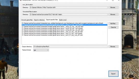 巫师3：狂猎 巫师3 ModKit ModKitchen——GUI Mod V1.0.1 下载- 3DM Mod站