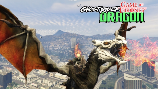 侠盗猎车手系列 GAME OF THRONES - GHOST RIDER DRAGON RETEXTURE Mod V1.0 下载- 3DM ...