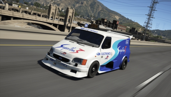 侠盗猎车手系列 Ford Transit Supervan 3 (Add-on/Replace) Mod V1.0 下载- 3DM Mod站