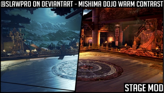 铁拳7 Mishima Dojo Warm Contrast Stage Mod V1.0 下载- 3DM Mod站