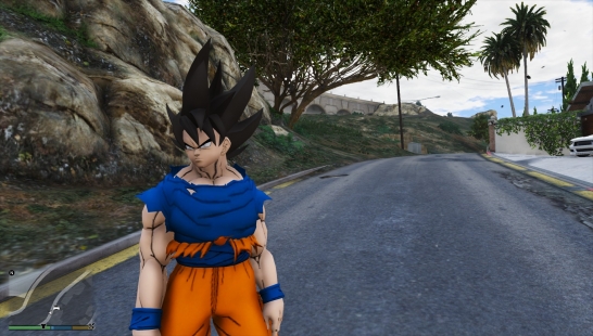 侠盗猎车手系列 Goku - Ultra Instinct / Migatte No Gokui Mod VFinal 下载- 3DM Mod站