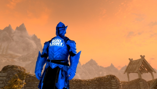 上古卷轴5：重置版 Bud Light Armor Set - 一个Reddit请求。 Mod V1.0 下载- 3DM Mod站