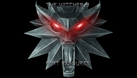 巫师3：狂猎 Witcher 3 字体资源 Mod V1.1 下载- 3DM Mod站