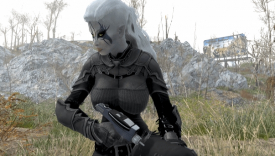 辐射4 Alien Beauty - Jaylah Character Preset 预设人物 Mod V1.2 下载- 3DM Mod站