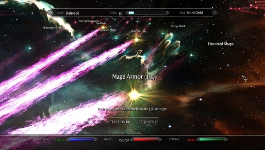 上古卷轴5：重置版 Mage Armor Perk Redone Mod V1.1 下载- 3DM Mod站