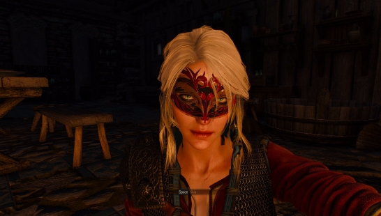 巫师3：狂猎 Ciri_face_decoration（希里面具） Mod V1.2 下载- 3DM Mod站