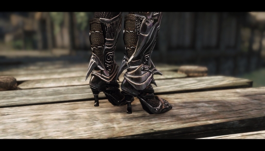 上古卷轴5：重置版 Daedric Chainmail - CBBE SSE Bodyslide Mod V2.0 下载- 3DM Mod站