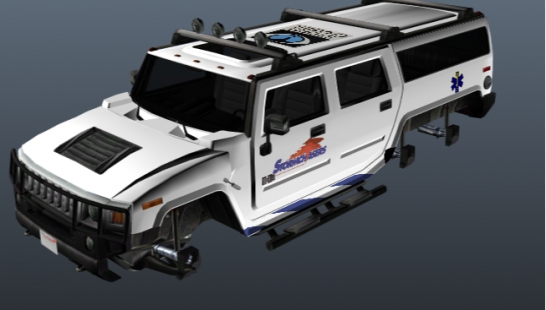 侠盗猎车手系列 [Livery] Storm Chaser - H6悍马（6x6） Mod V1.0 下载- 3DM Mod站