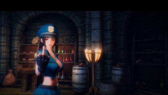 上古卷轴5：天际 【UNPB/7B+TBBP】###天际警花套装###你想做好人？ Mod V1.0 下载- 3DM Mod站