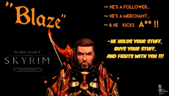 上古卷轴5：重置版 Blaze独立的随从和商人1 Mod 1.0 下载 | 3DM Mod站