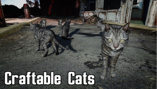 辐射4 Craftable Cats Mod V1.4 下载- 3DM Mod站