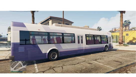 侠盗猎车手系列 First Bus Los Santos（带内部） Mod V1.0B 下载- 3DM Mod站