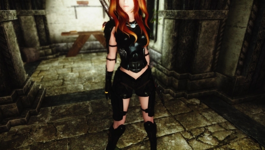 上古卷轴5：天际 Armor Ebony Ranger Mod V1.0 下载- 3DM Mod站