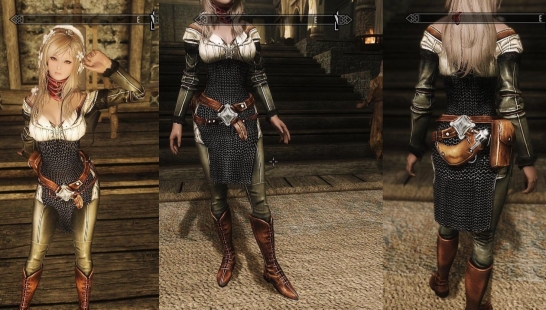 上古卷轴5：天际 Morrigan's Robes (CBBE) Mod V1.0 下载- 3DM Mod站