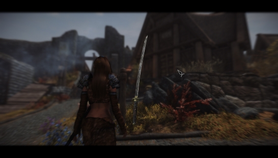 上古卷轴5：重置版 Blades Sword和Scabbard 2K Retexture Mod V1.4 下载- 3DM Mod站