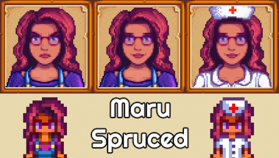 星露谷物语 Maru 打扮整齐 Mod V1 下载- 3DM Mod站