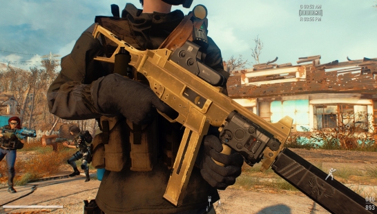 辐射4 Heckler und Koch UMP的迷彩 Mod V1.1 下载- 3DM Mod站