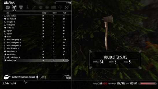 上古卷轴5：重置版 Ecotone简单便携式存储 Mod V3.0 下载- 3DM Mod站