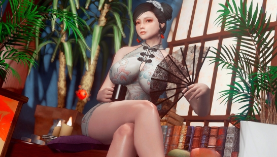 上古卷轴5：天际 可可青山-CBBE-UNP Mod V1.1 下载- 3DM Mod站