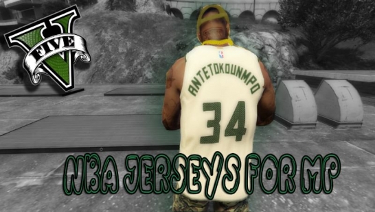 侠盗猎车手系列 NBA JERSEYS FOR MP NBA背心 Mod V1.0 下载- 3DM Mod站
