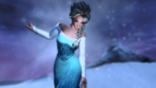 上古卷轴5：天际 艾尔莎（Elsa）伴侣CBBE_UUNP Full HDT Mod V1.0 下载- 3DM Mod站