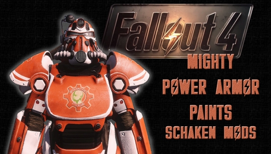 辐射4 Mighty的装甲涂装-Schaken Mods Mod V1.0 下载- 3DM Mod站