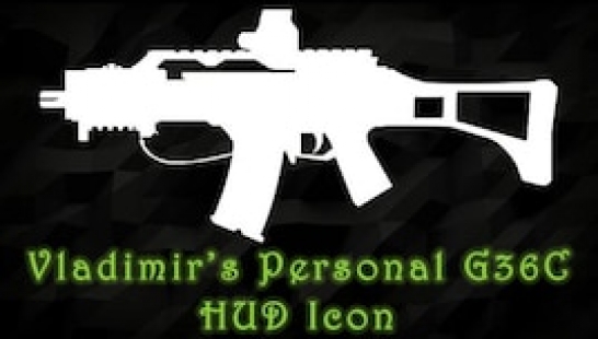 求生之路2 弗拉基米尔的个人G36C-HUD图标 Mod V1.0 下载- 3DM Mod站