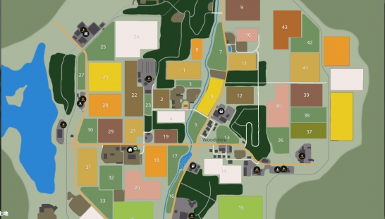 模拟农场19 NewWoodshire Mod V1.0 下载- 3DM Mod站