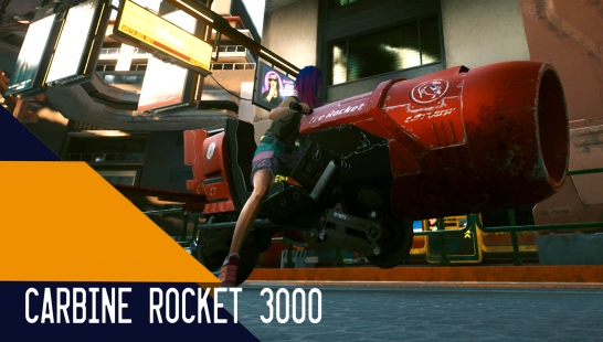 赛博朋克2077 Carbine的火箭3000 Mod V1.1 下载- 3DM Mod站
