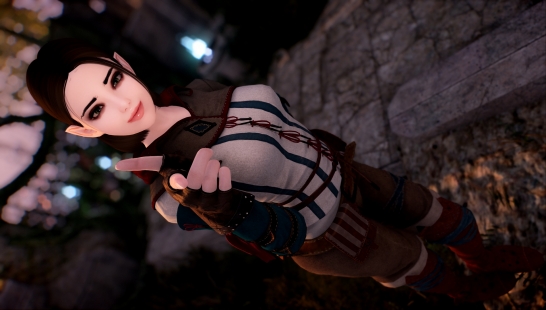 上古卷轴5：重置版 巫师2 特莉丝服装 8K-4K Mod V1.0 下载- 3DM Mod站