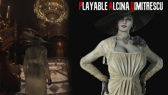 生化危机8：村庄 扮演阿尔西娜·迪米特雷斯库（Alcina Dimitrescu） Mod V1.0 下载- 3DM Mod站