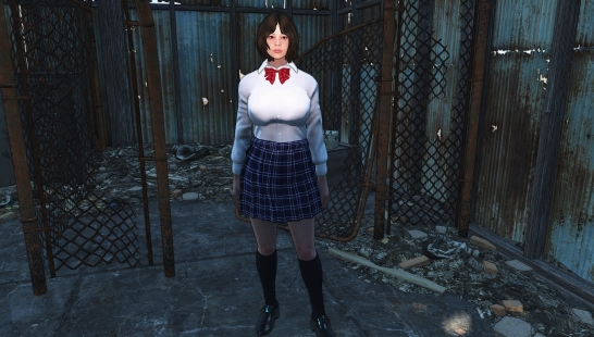 辐射4 女学生制服 (CBBE) Mod V1.0 下载- 3DM Mod站