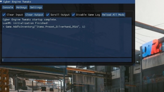 赛博朋克2077 Cyber Engine Tweaks/赛博朋克-往日之影 控制台2.0 Mod V2.0 下载- 3DM Mod站