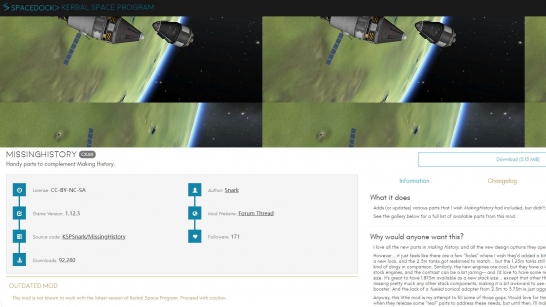坎巴拉太空计划 MakingHistory《创造历史》DLC扩展包 MissingHistory v1.9.3 Mod V1.9.3 下载- 3DM Mod站