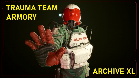 赛博朋克2077 创伤小组装甲 - Archive XL Mod V1.0 下载- 3DM Mod站