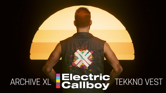 赛博朋克2077 电动Callboy Tekno背心 (Archive XL) Mod V1 下载- 3DM Mod站
