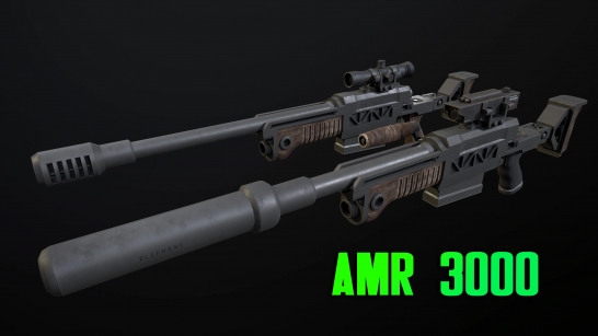 辐射4 AMR 3000 反器材步枪（更新） Mod V1.3 下载- 3DM Mod站