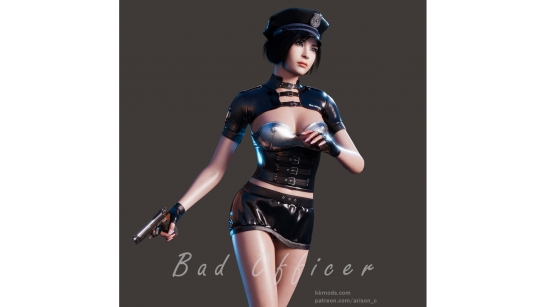 生化危机4 重制版 浣熊警官bad officer Mod V1.0 下载- 3DM Mod站